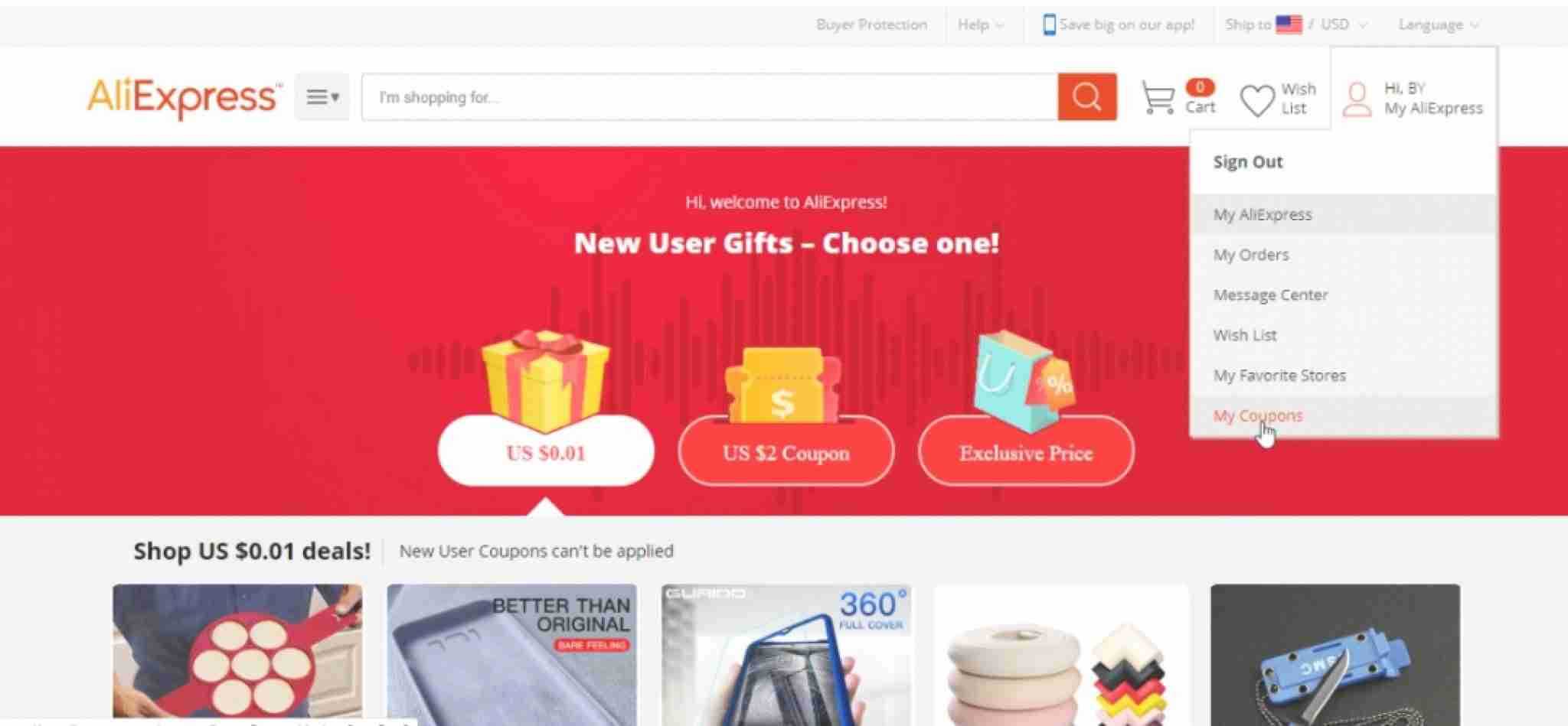 AliExpress New User Coupon: Save Big on Your First Order + Everything ...