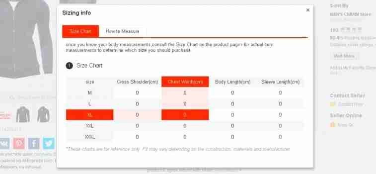 AliExpress Size Chart: The Ultimate Guide to Your Perfect Fit!