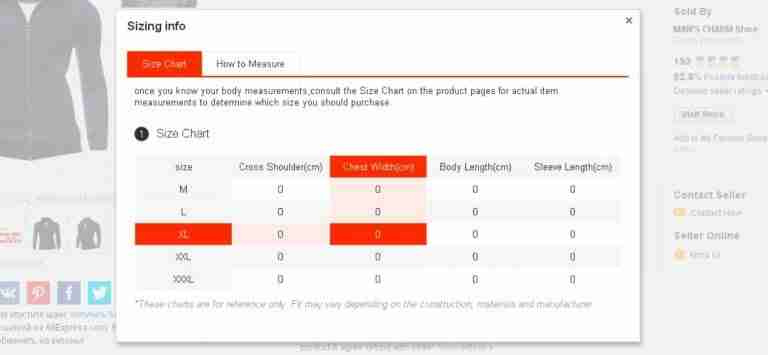 AliExpress Size Chart: The Ultimate Guide to Your Perfect Fit!